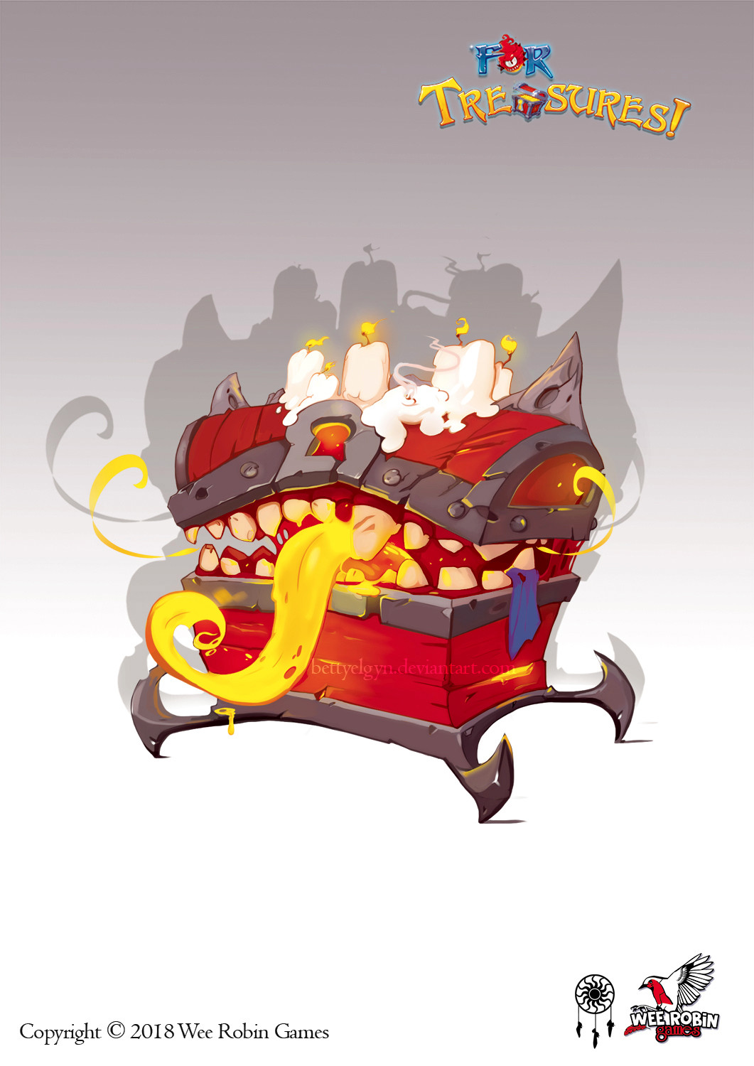 ArtStation - For Treasure! Monsters Chest-4