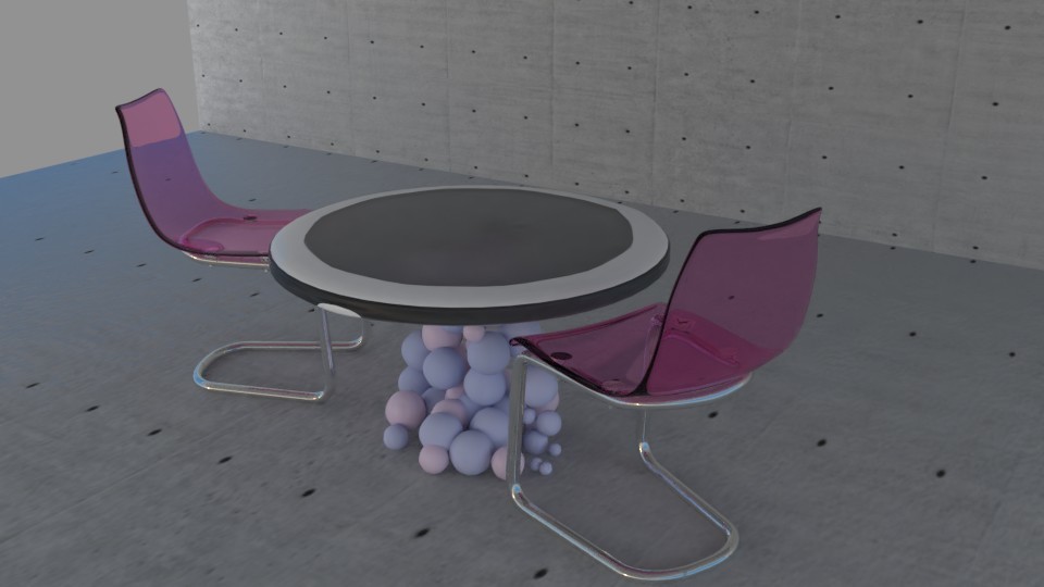 ArtStation - Bubble Table