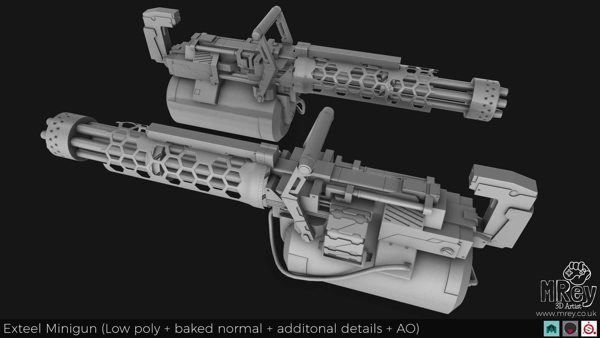 Mathew Reynolds - Exteel Minigun
