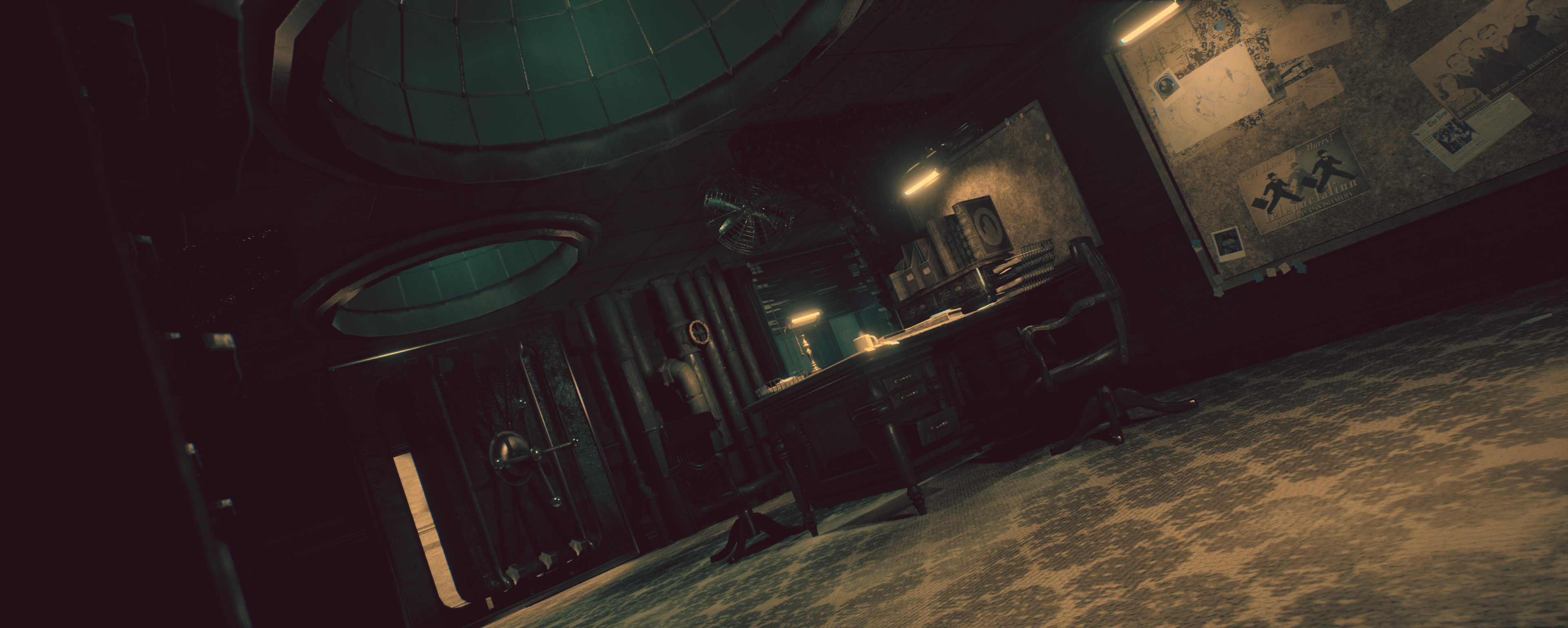 Tom Mclennan - Bioshock Inspired Environment - Rapture Office