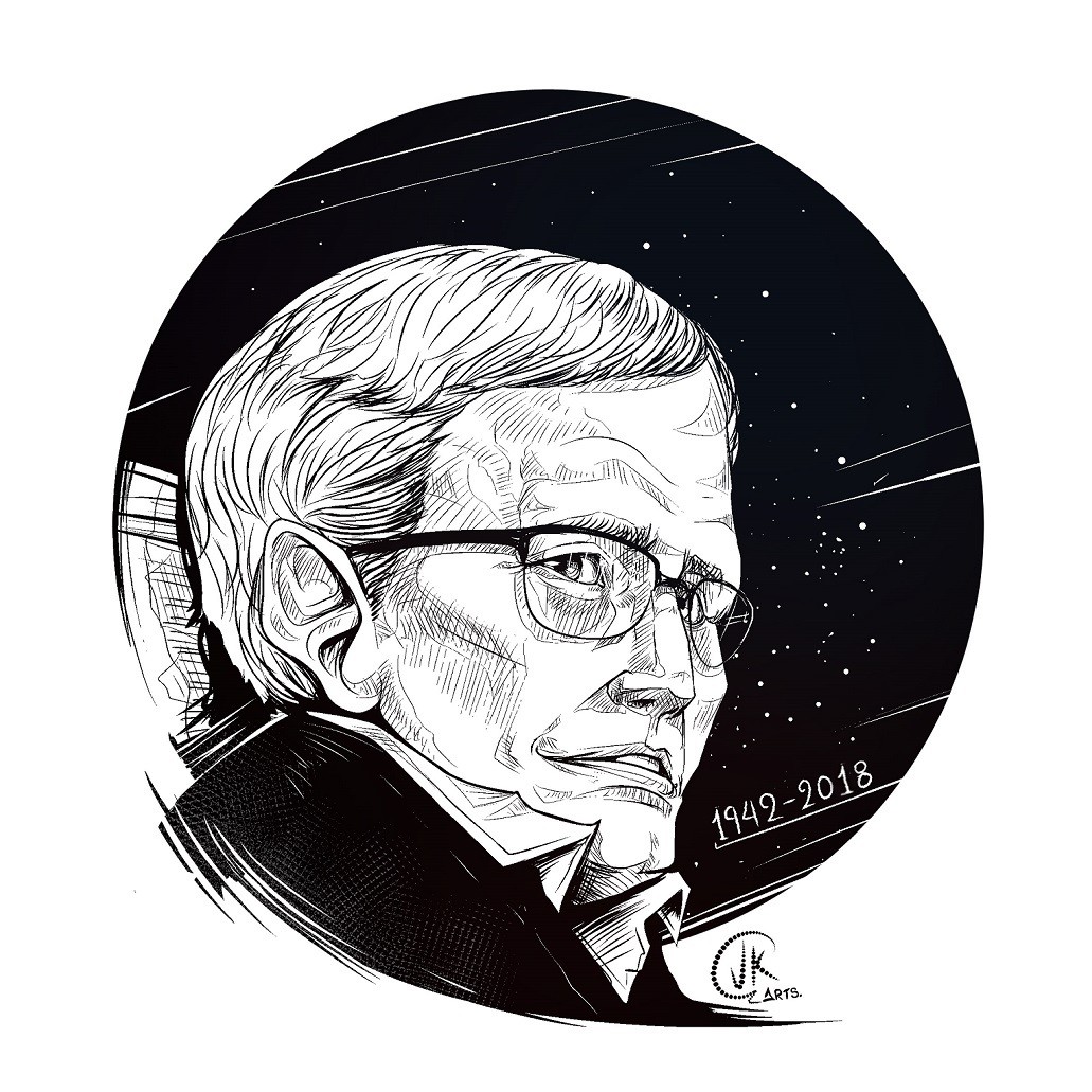 ArtStation - stephen hawking