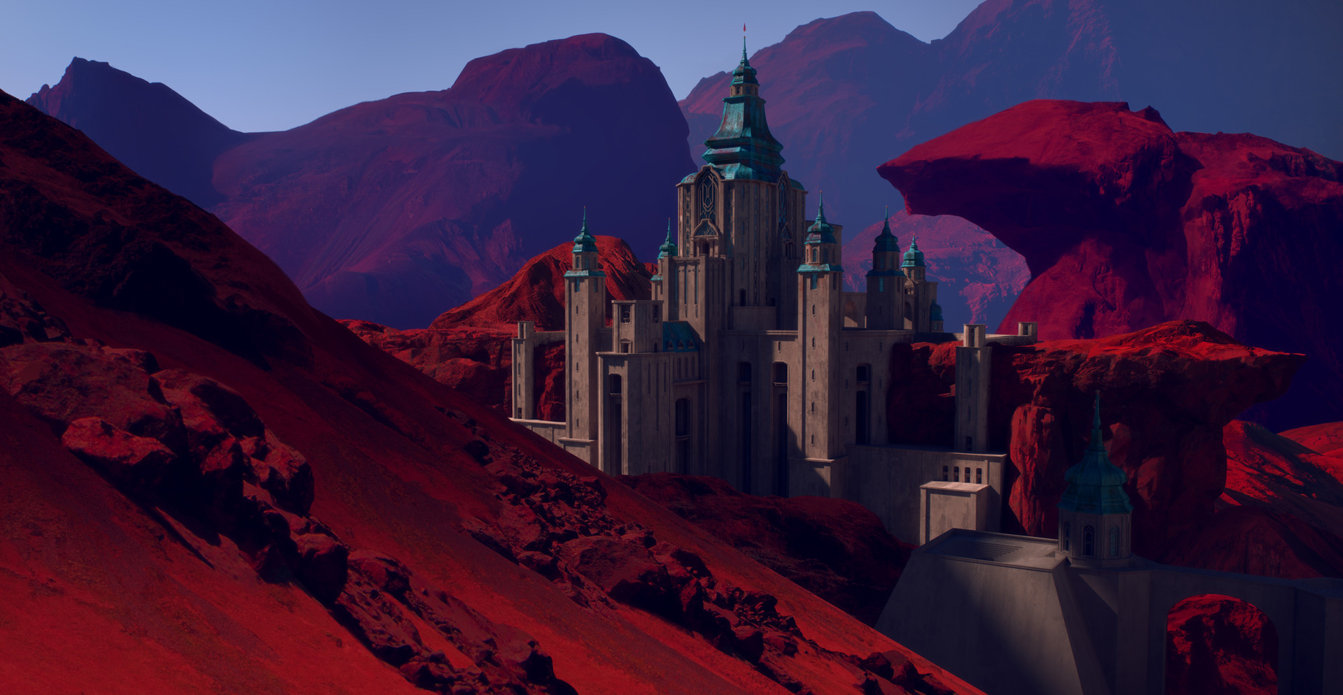 ArtStation - Alien Architecture Concept