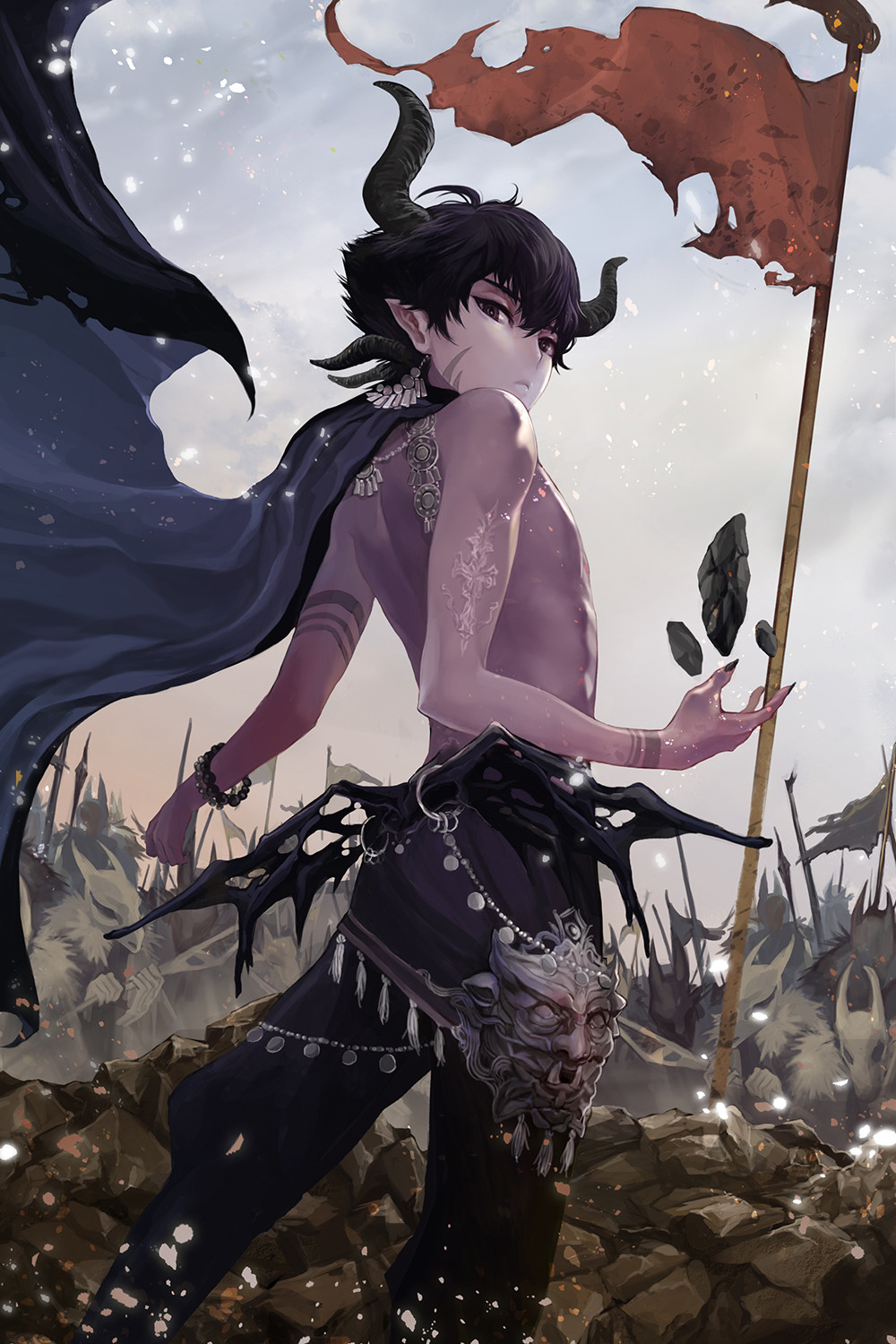 ArtStation - devil maker liustration