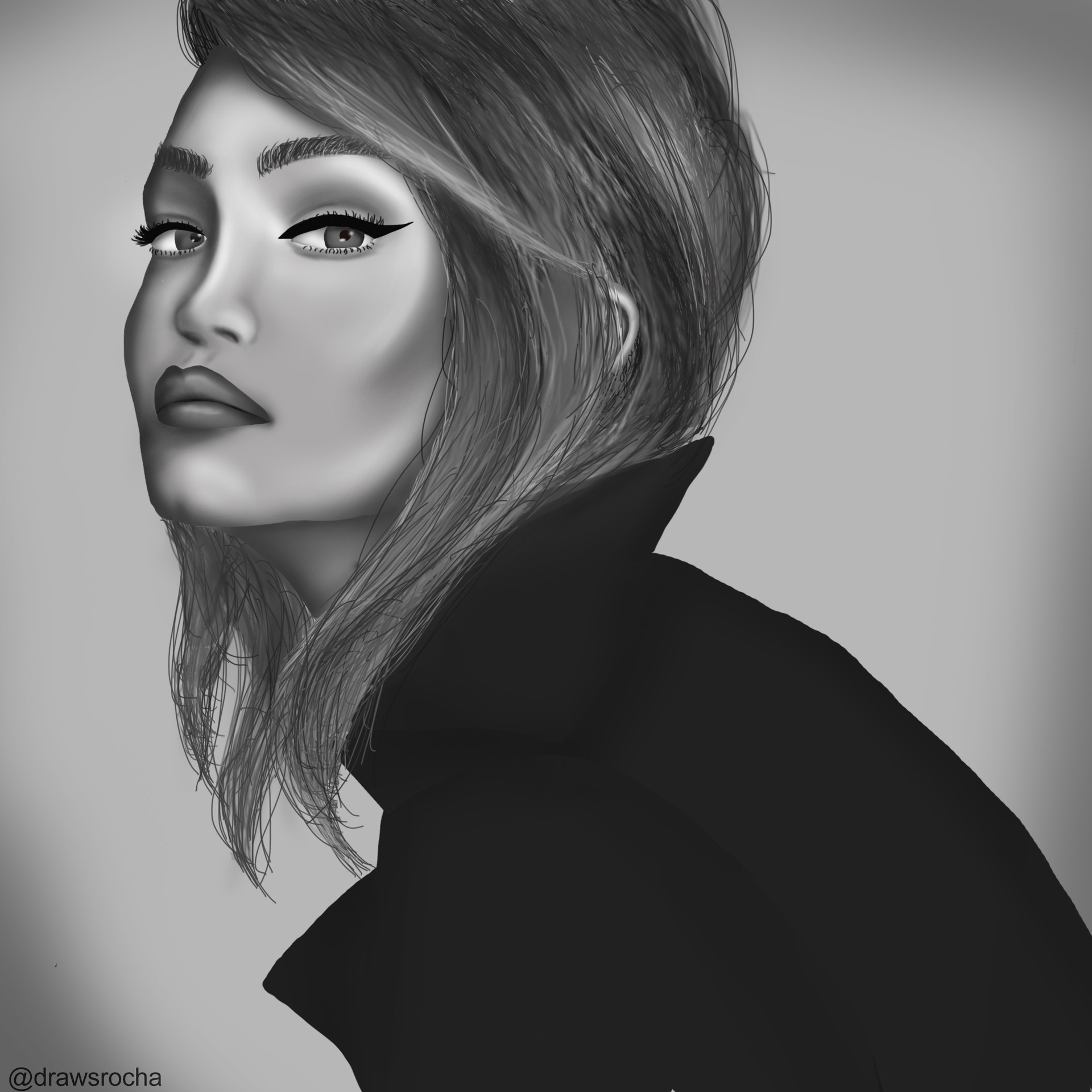 ArtStation - Gigi Hadid