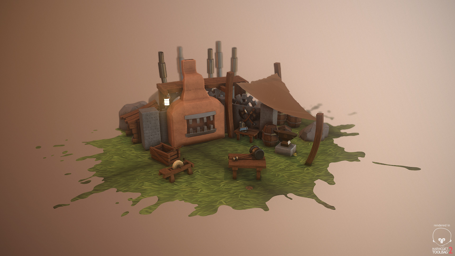 ArtStation - FYP Blacksmiths