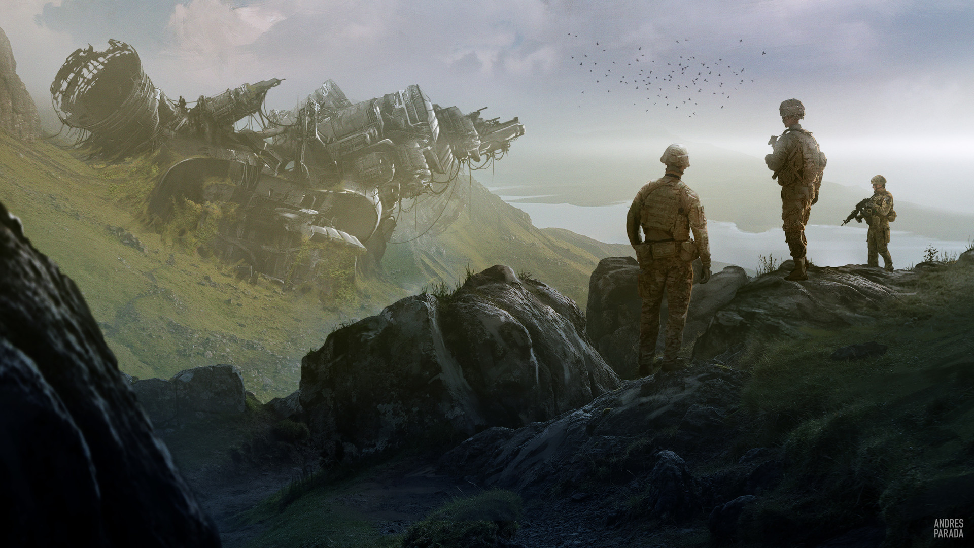 ANDRES PARADA - Crash Site