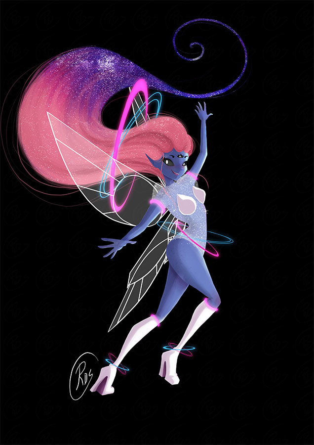 ArtStation - Fairy of space