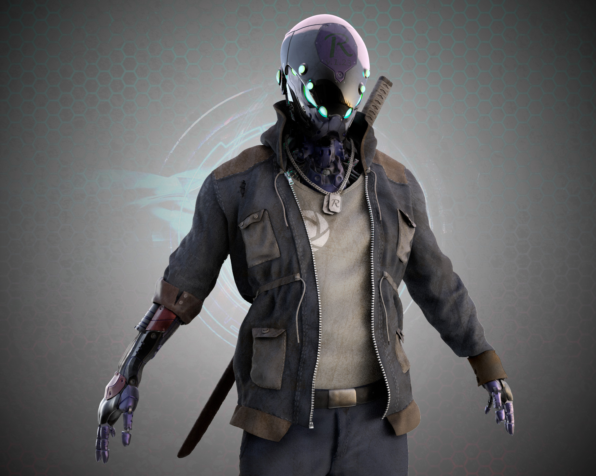 ArtStation - Droid 01 concept art