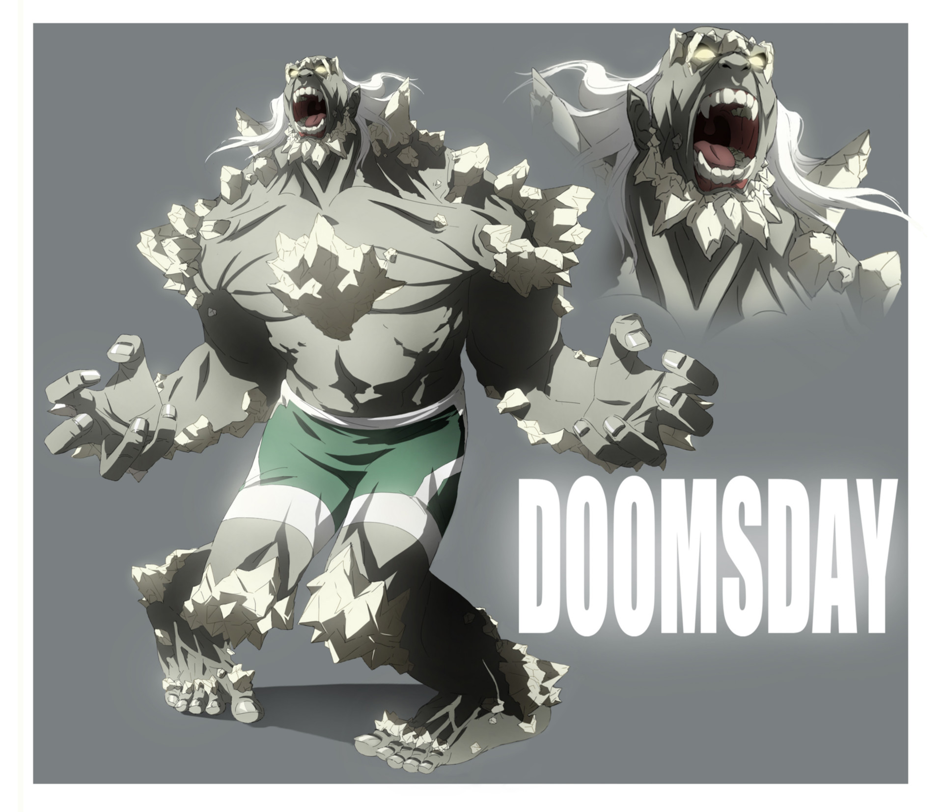 Mr. Chubeto - superman/doomsday concepts