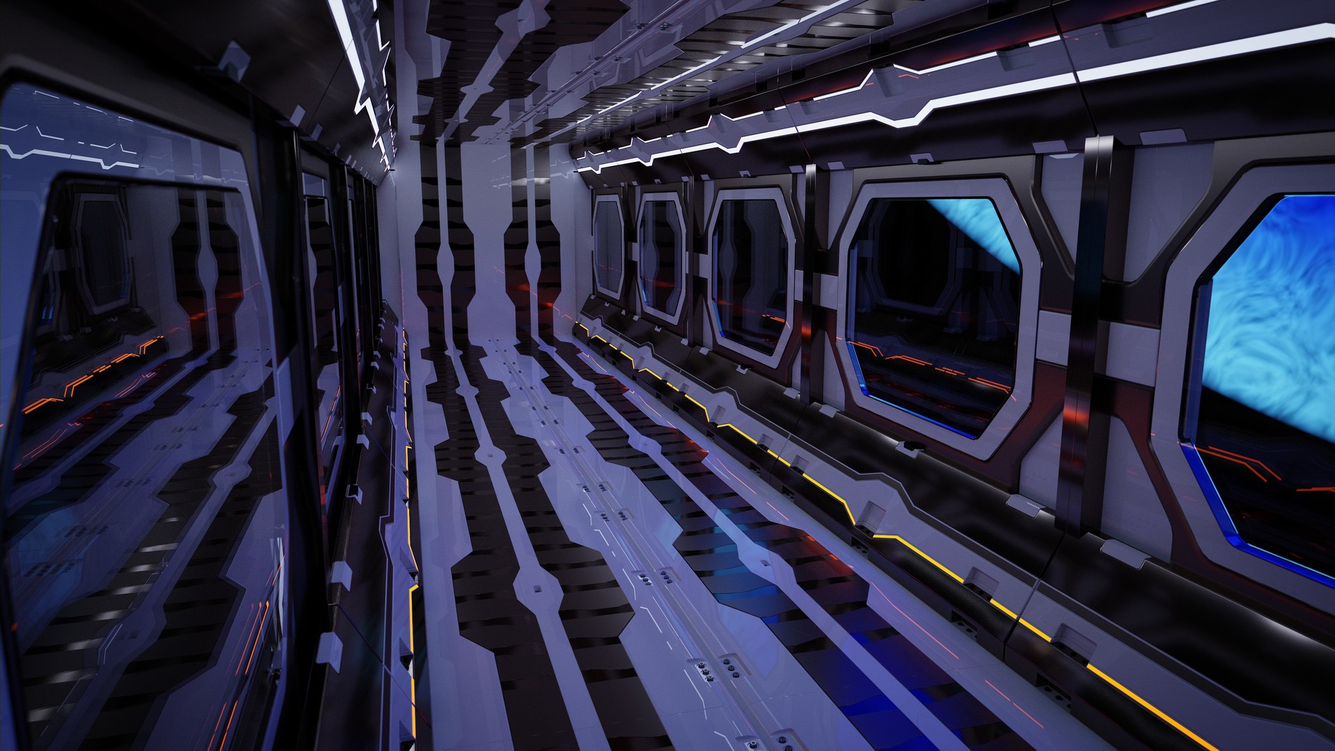 ArtStation - Simple Ship Hull