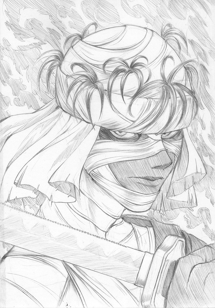 ArtStation - Makoto Shishio - Rurouni Kenshin