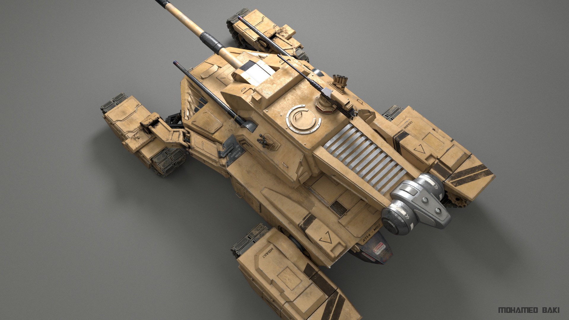 Mohamed Abdel Baki - Sci-Fi Tank