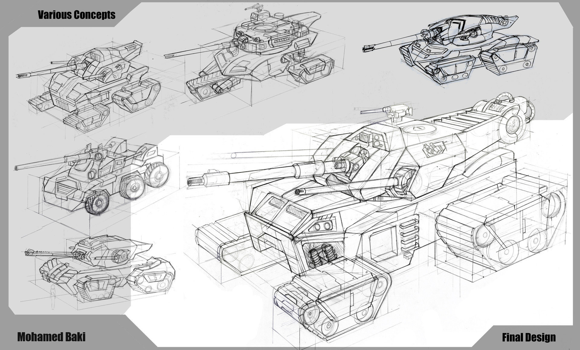 Mohamed Abdel Baki - Sci-Fi Tank