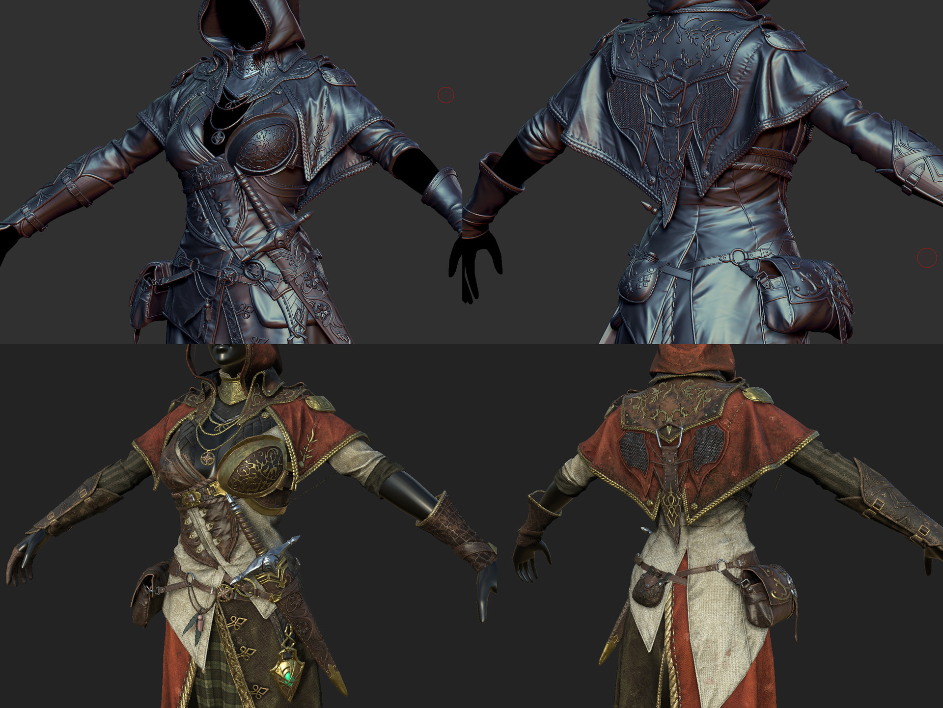 ArtStation - Online MMORPG 'AIR' - sorceress costume