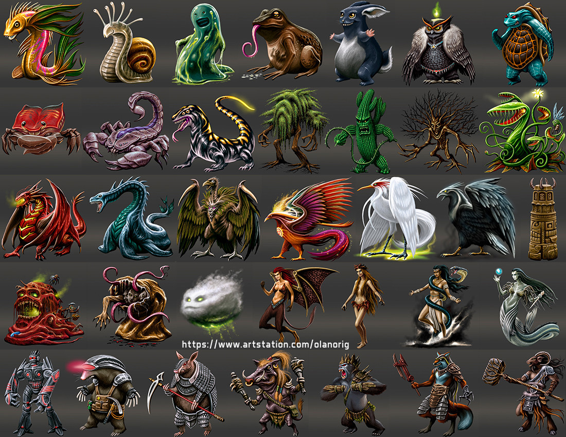 Olan Orig - 2D Game Environment