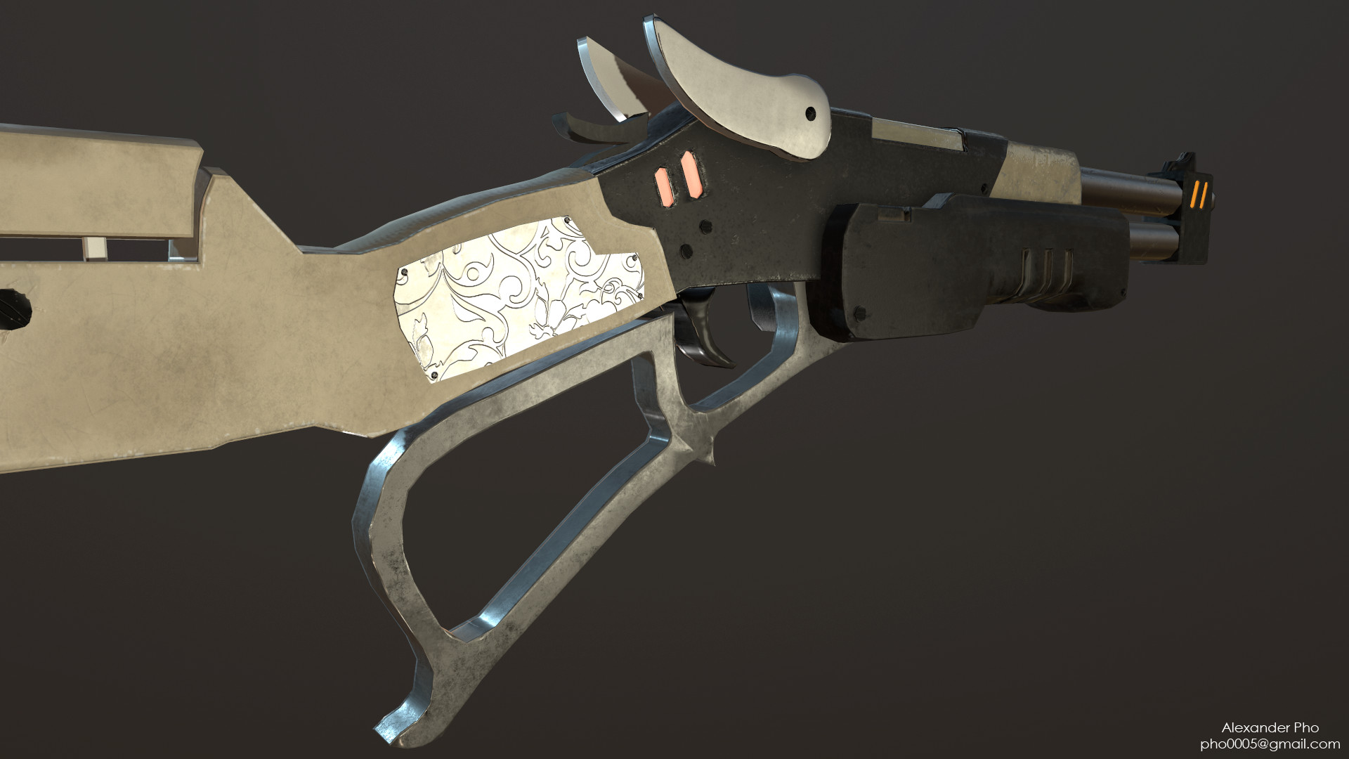 ArtStation - Lever Action Rifle