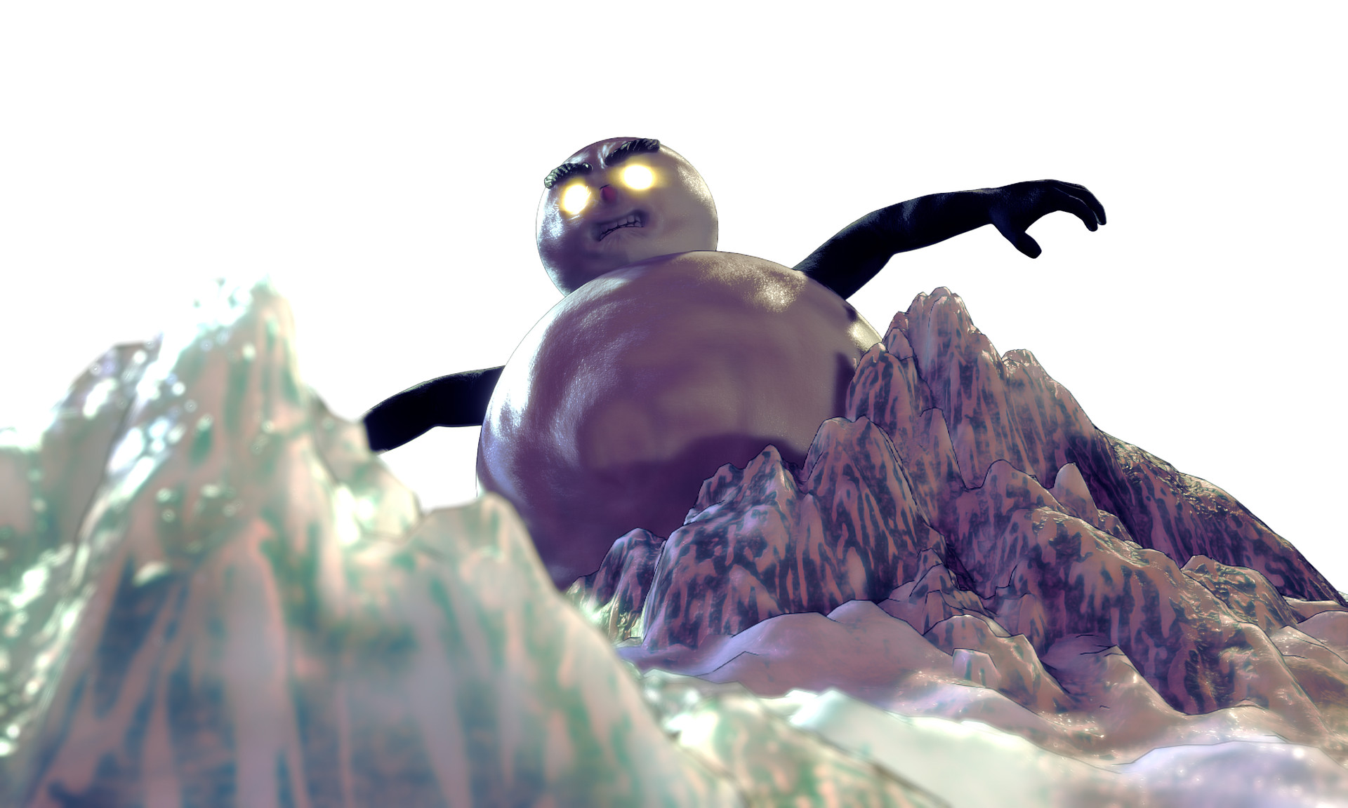 ArtStation - Giant Snowman (OnePunch Man) - sketchfab