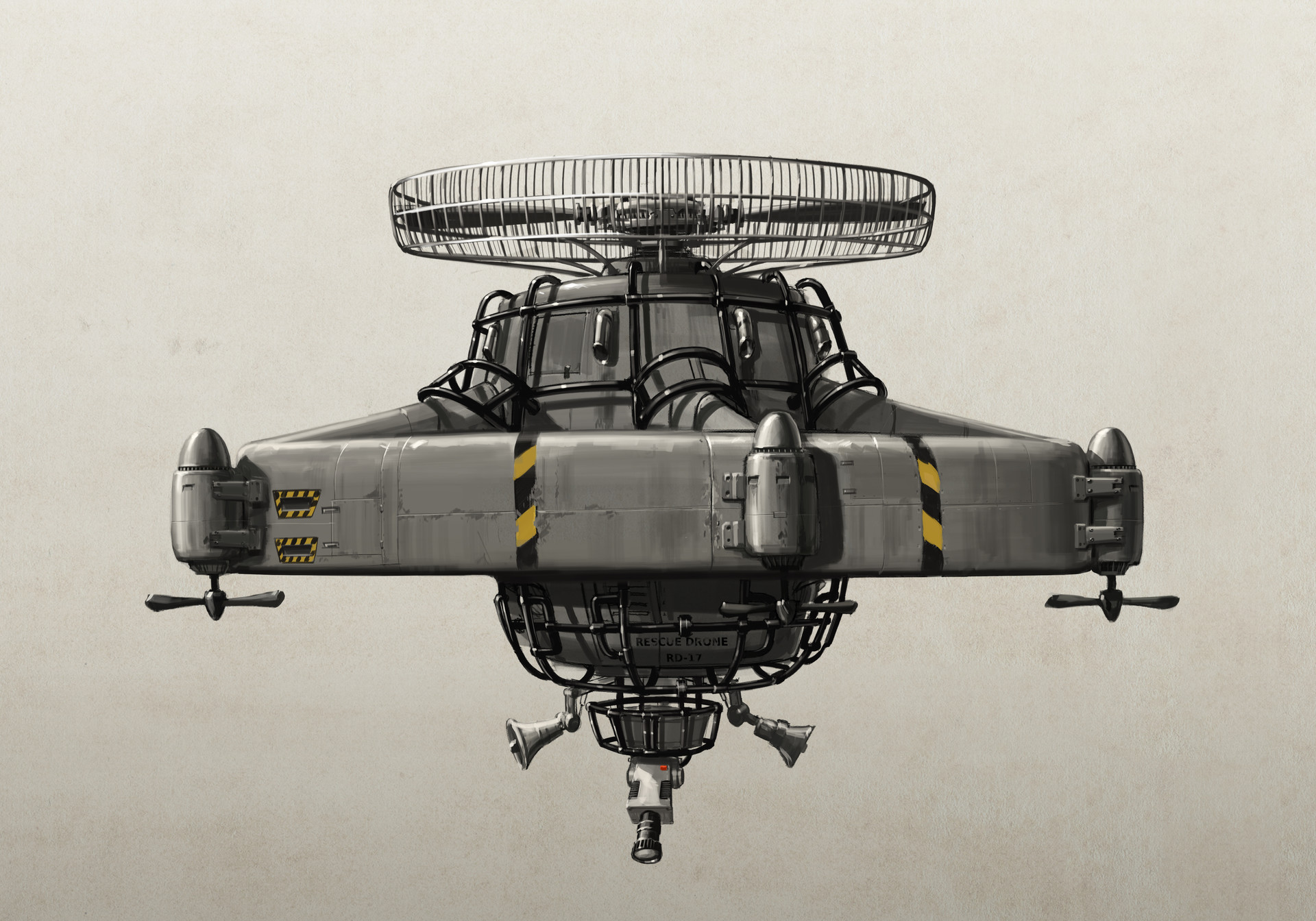 ArtStation - Isle of Dogs drone concept