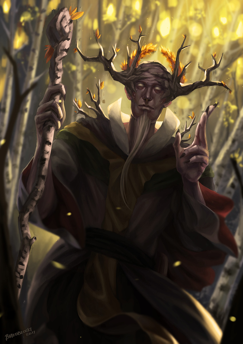 ArtStation - Ancient wizard