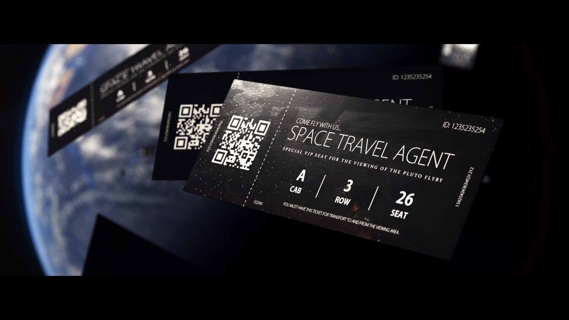 ArtStation - Space Travel Agent tickets