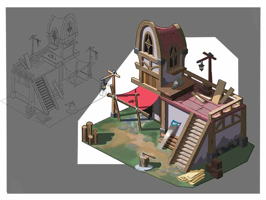 ArtStation - buildings