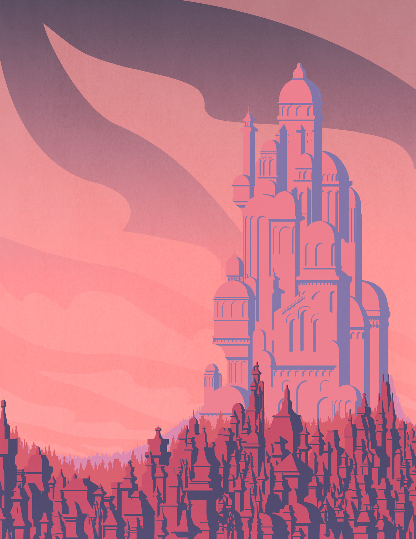 Hubert de Tarlé - The high castle - Poster design