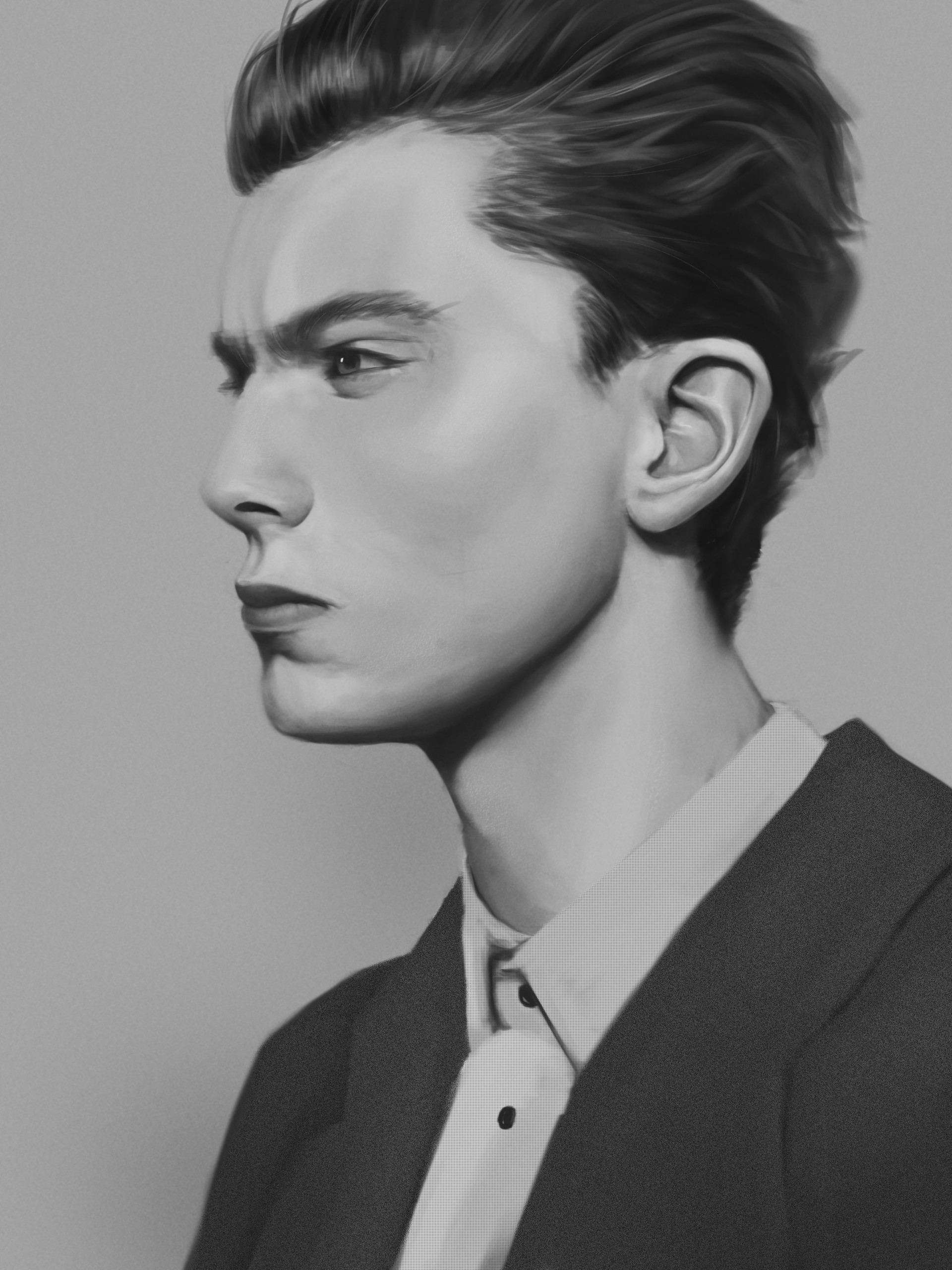 ArtStation - male face