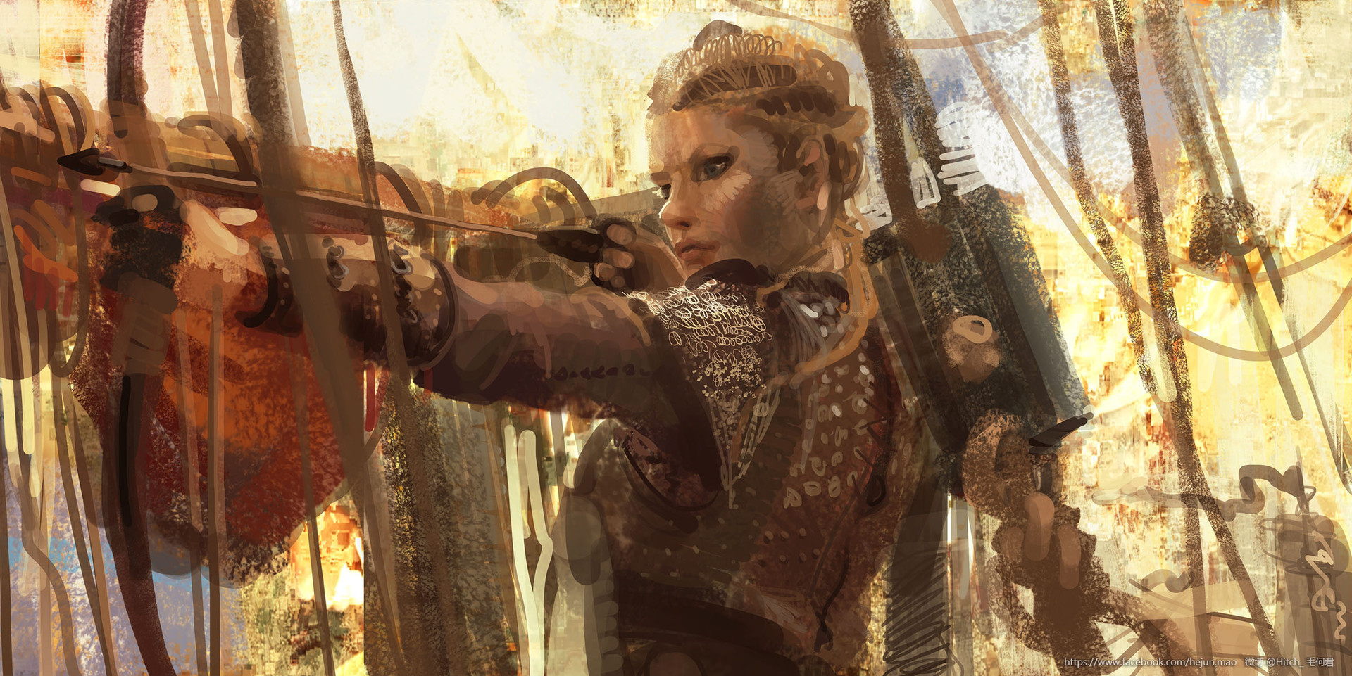 ArtStation - Vikings archer