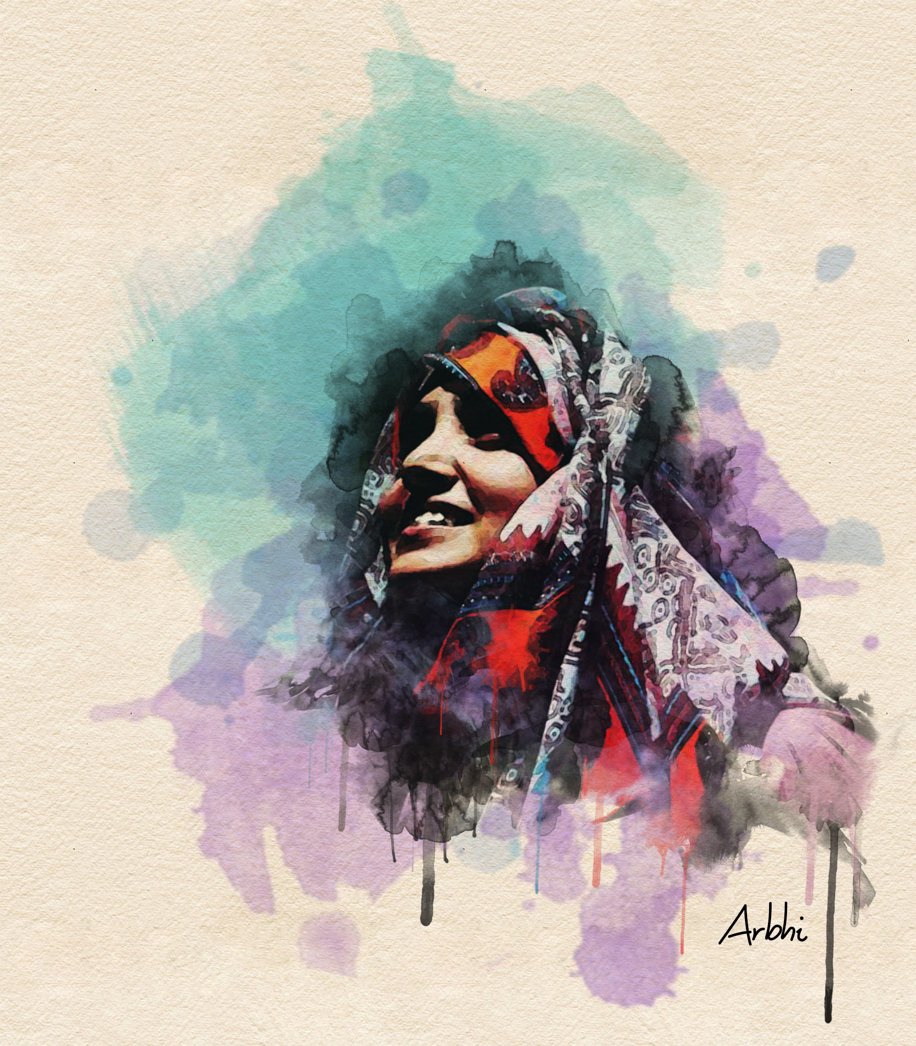 ArtStation - Portrait (Safia)