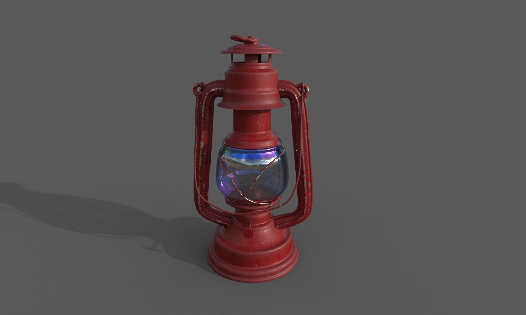 ArtStation - Oil Lamp
