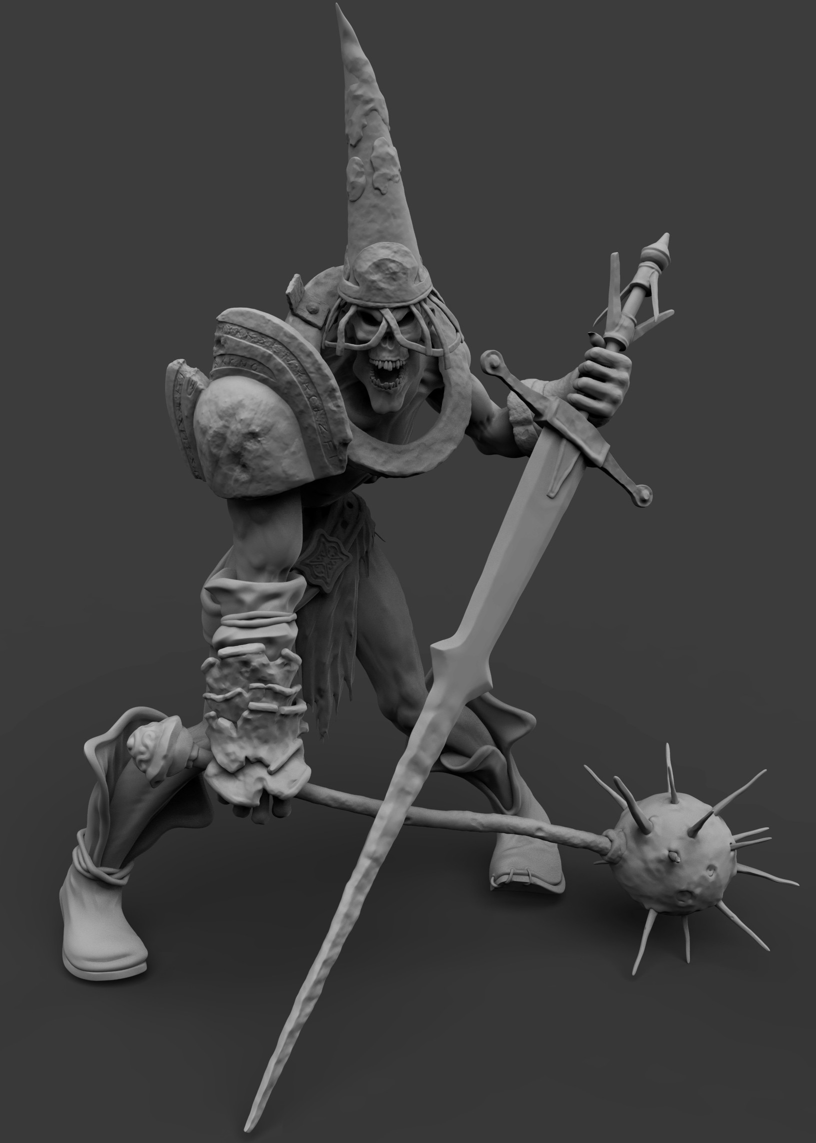 ArtStation - Undead warrior