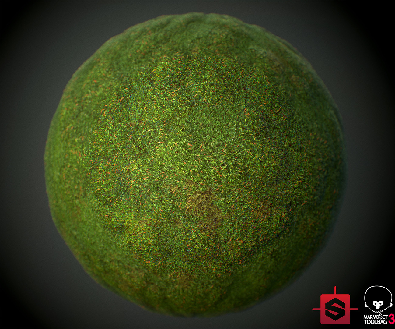 ArtStation - Procedural thick moss