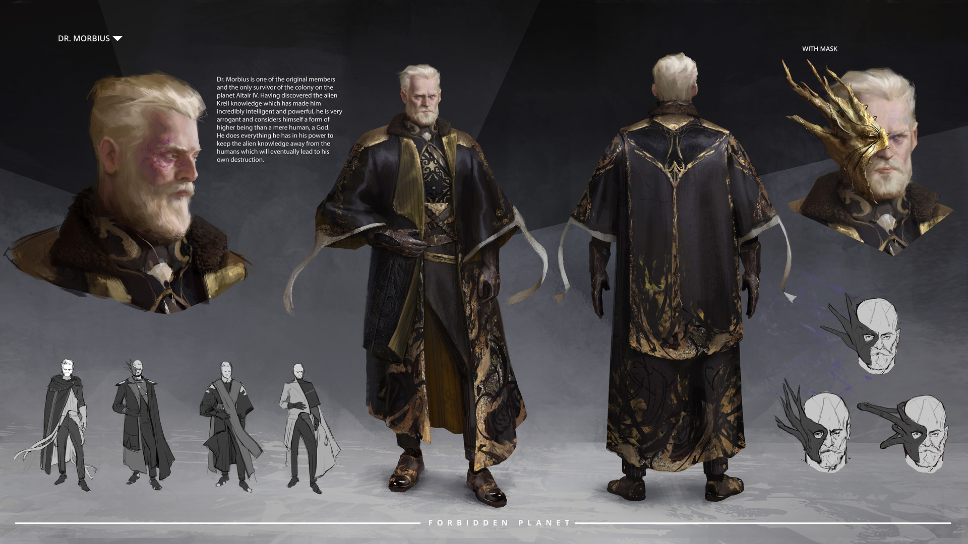 Krist Miha - Forbidden Planet - Characters