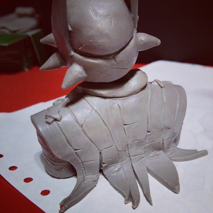 Michael Adams - The Batman Who Laughs - Clay Maquette