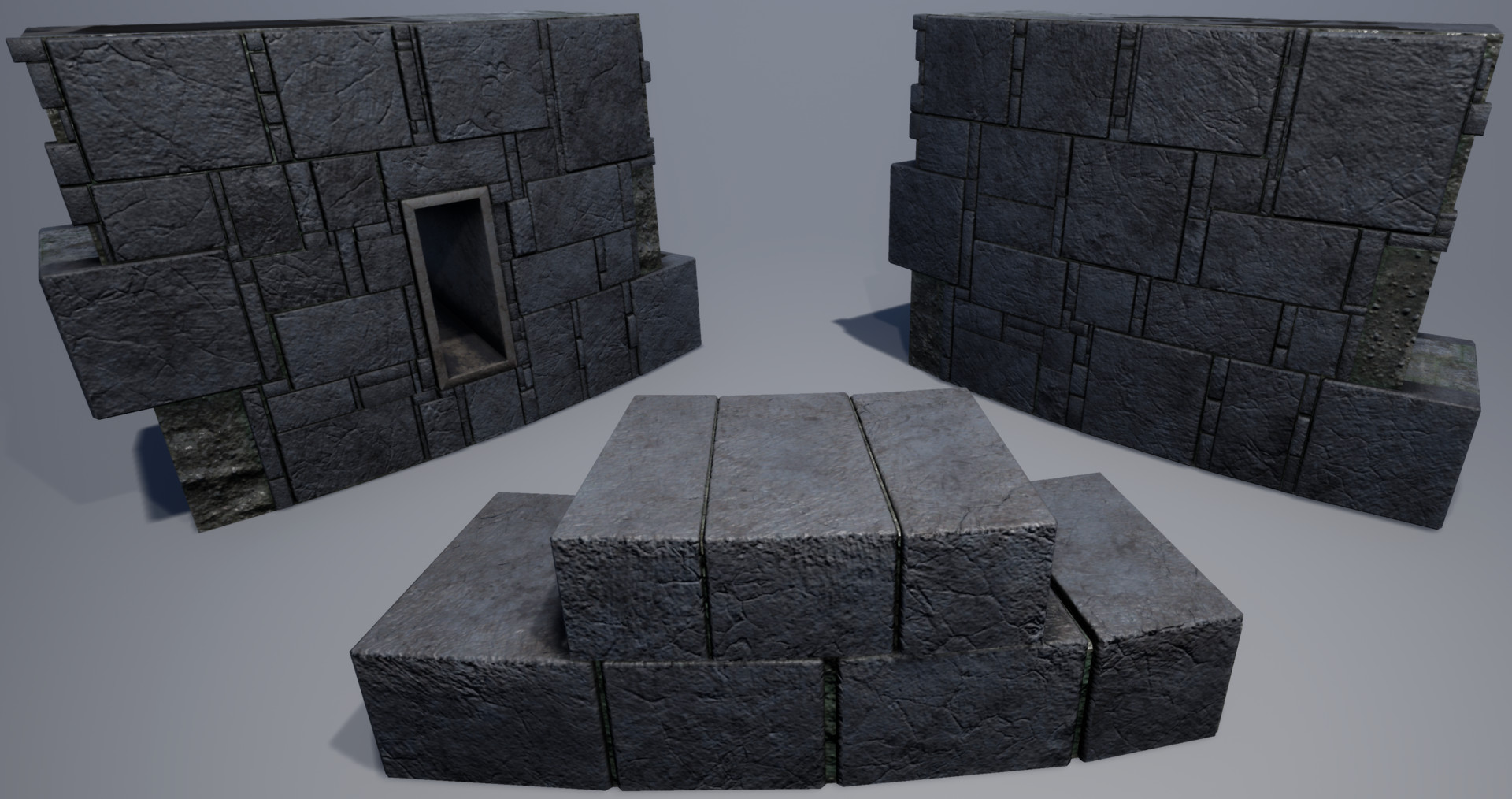 ArtStation - Stone Walls
