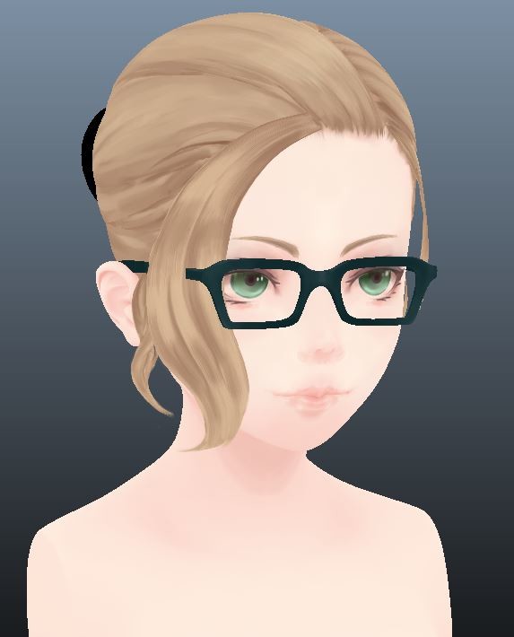 osamu ishii - head_Hair_wip