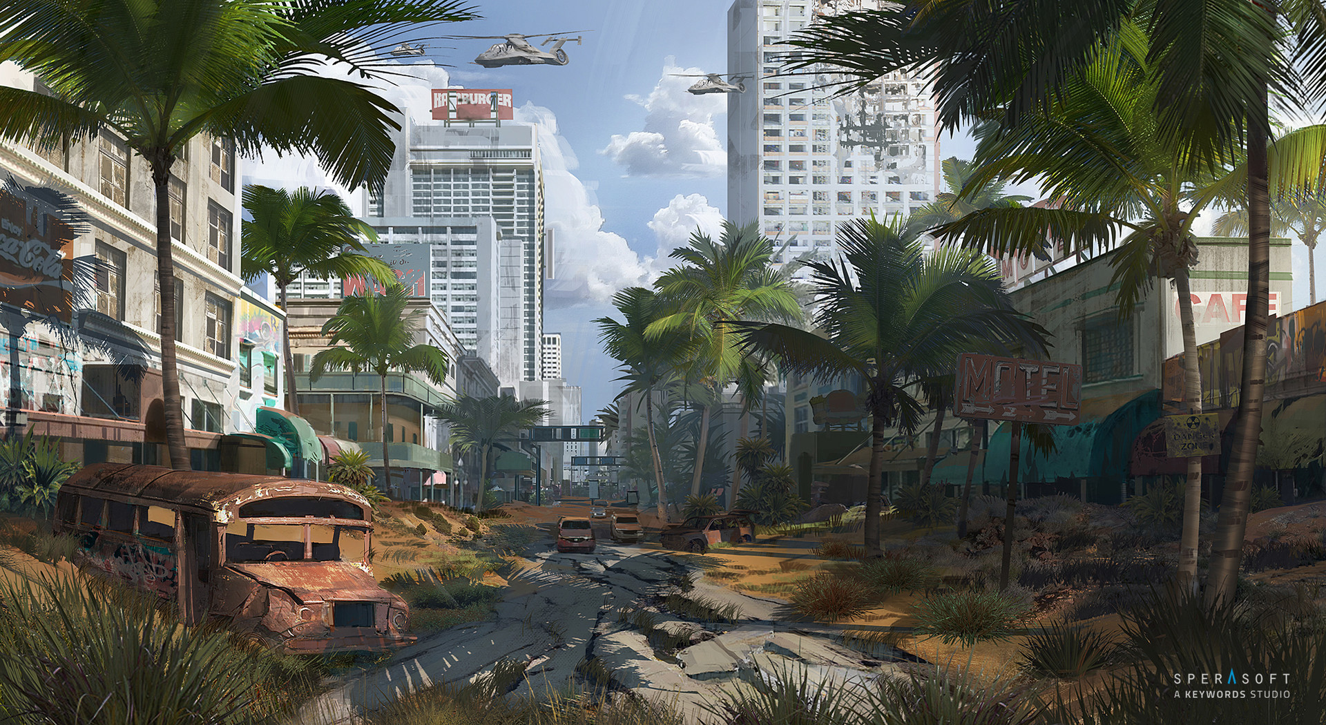 ArtStation - Post-apocalyptic environment