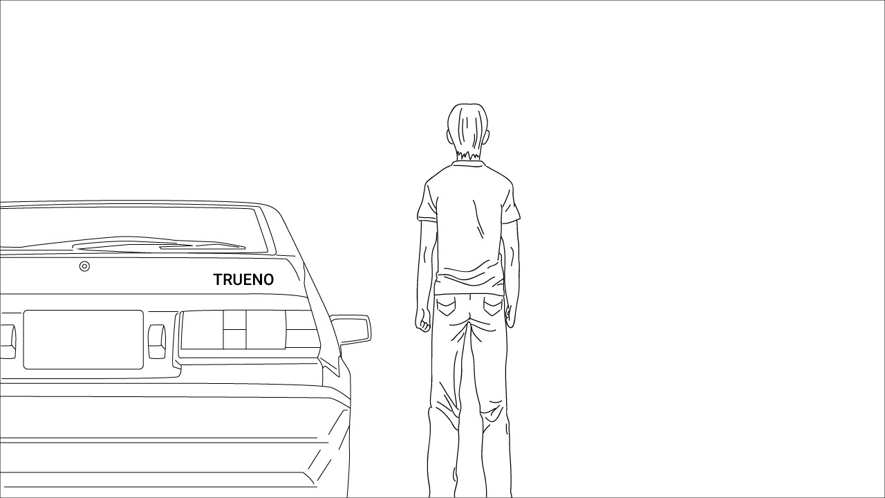 initial d coloring pages