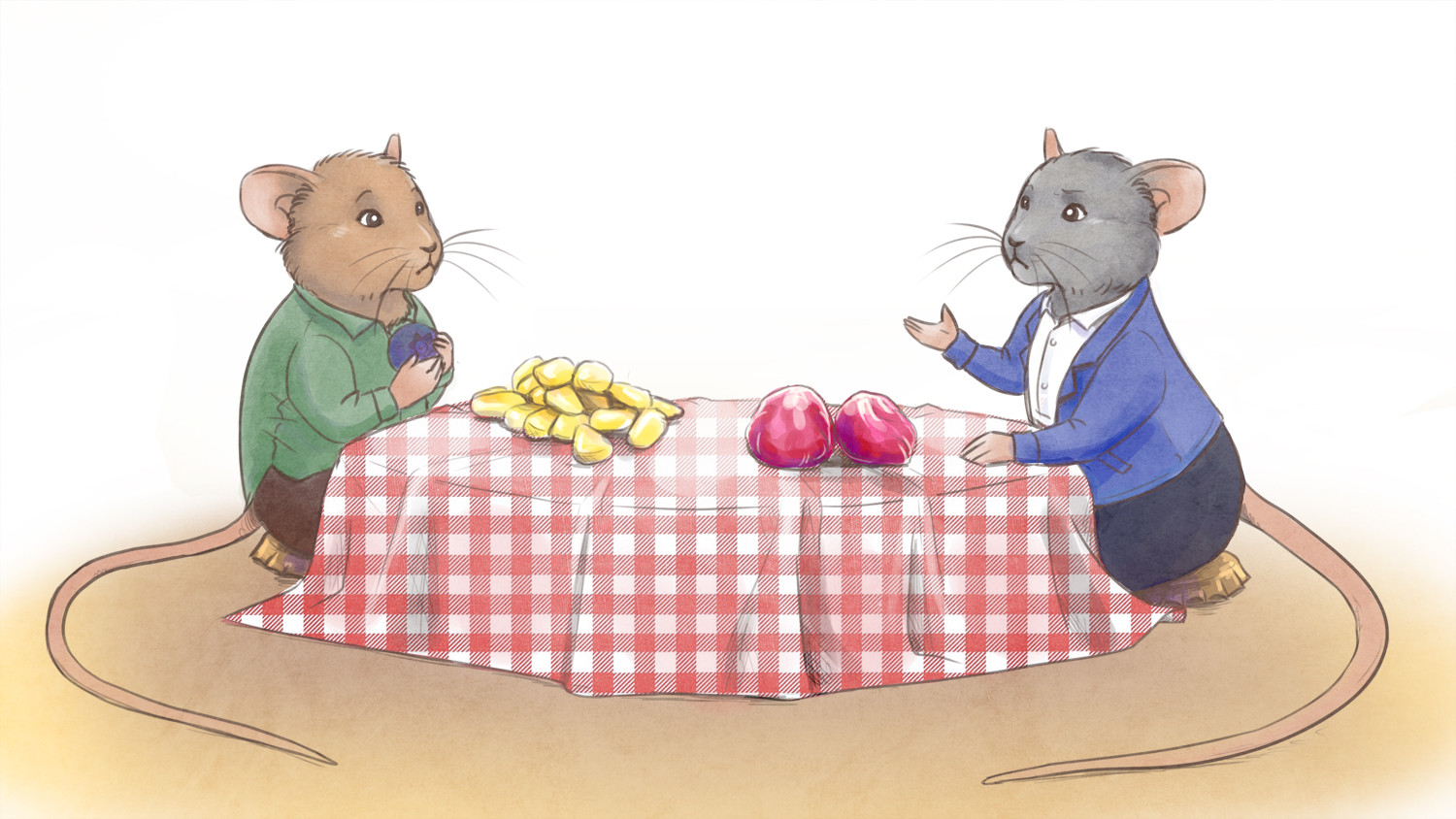 Elisabeth Aarebrot Madsen - The City Mouse and the Country Mouse