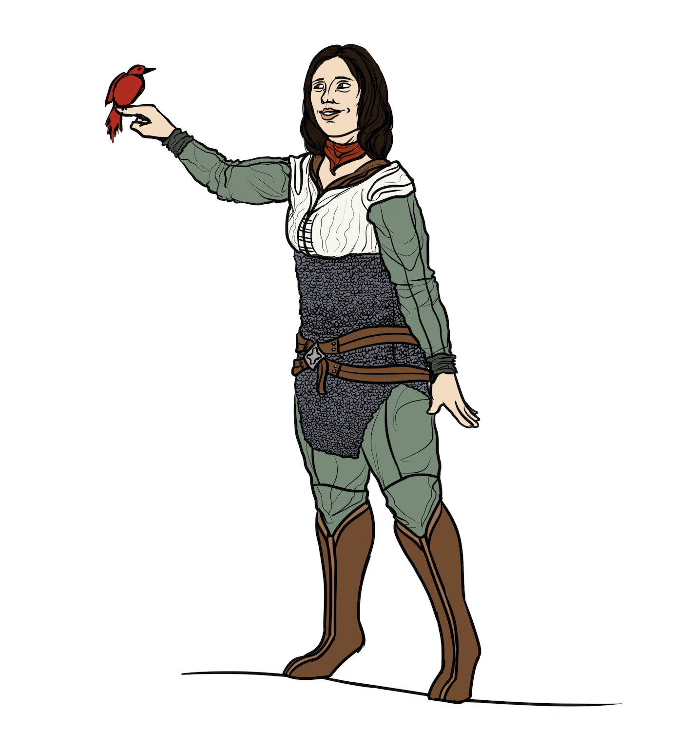 ArtStation - Action Portrait: Bethany (DA2)