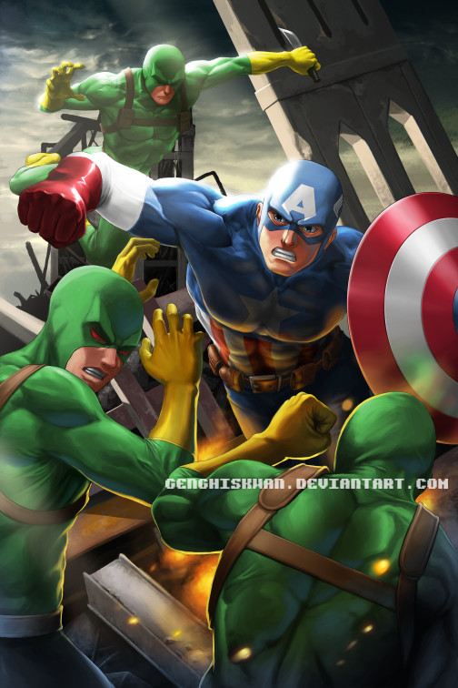 ArtStation - Captain America