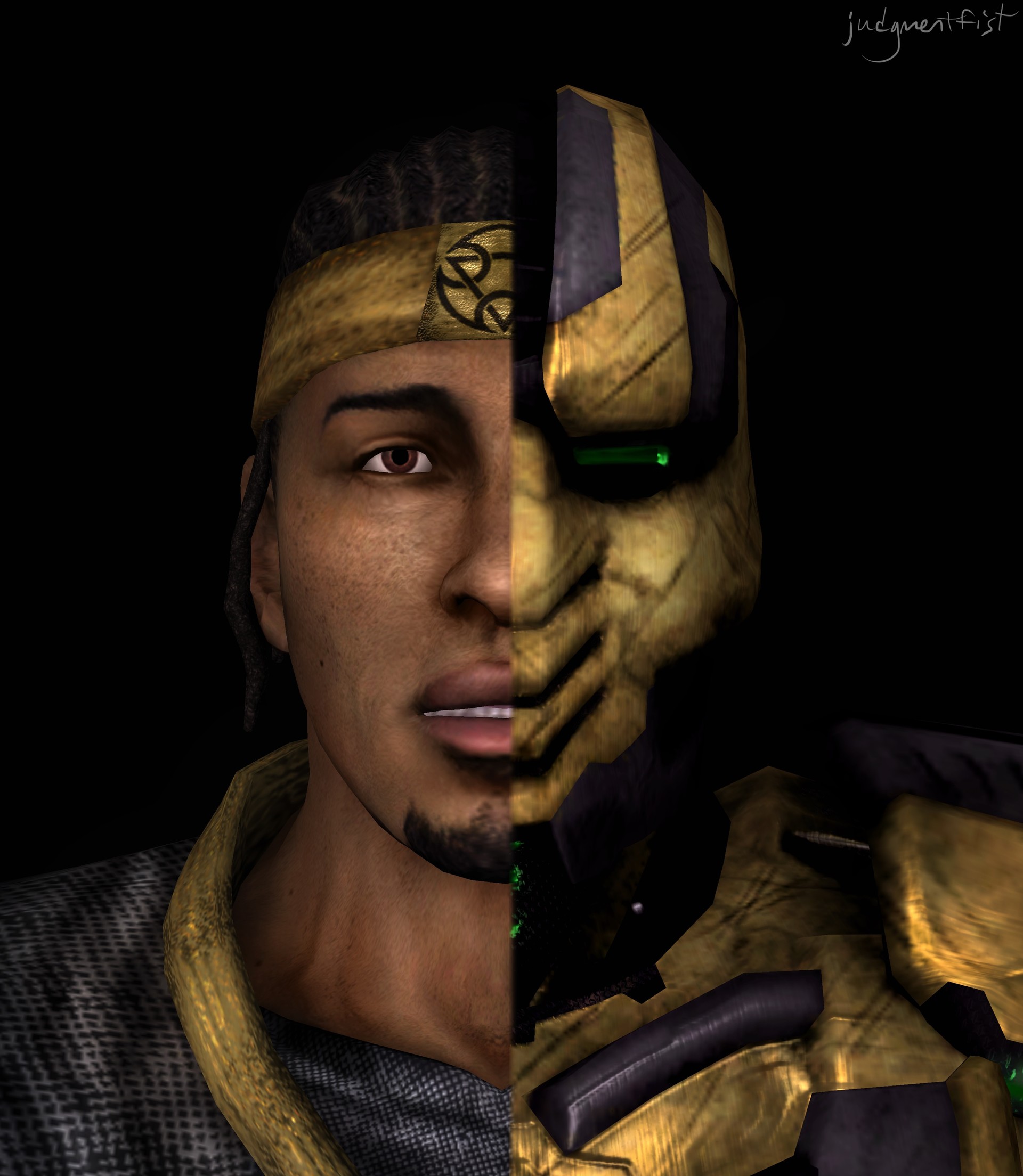 ArtStation - Man and Machine (Render Painting)