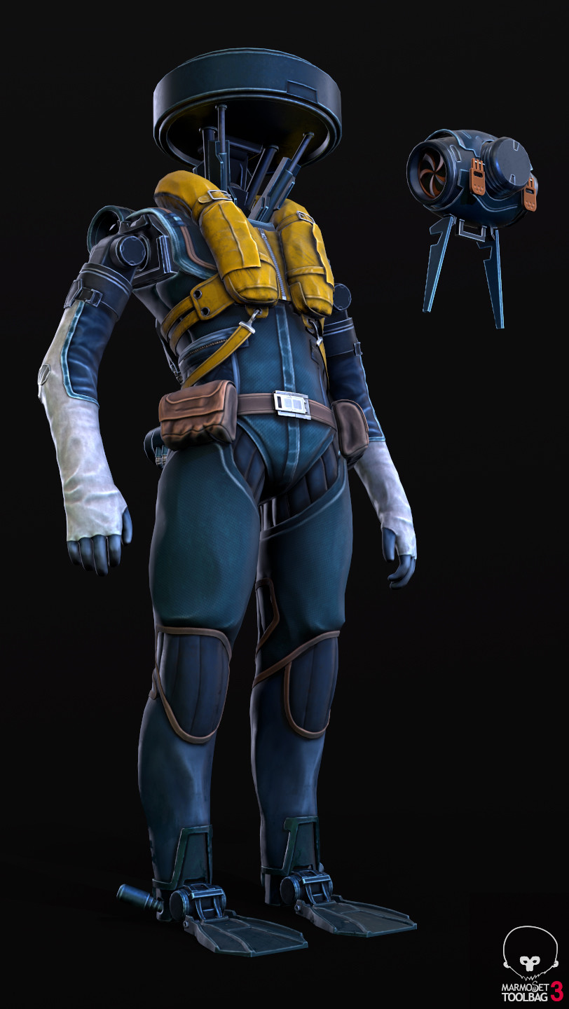 Aleksandr Timoshenko - Beneath the waves-game character