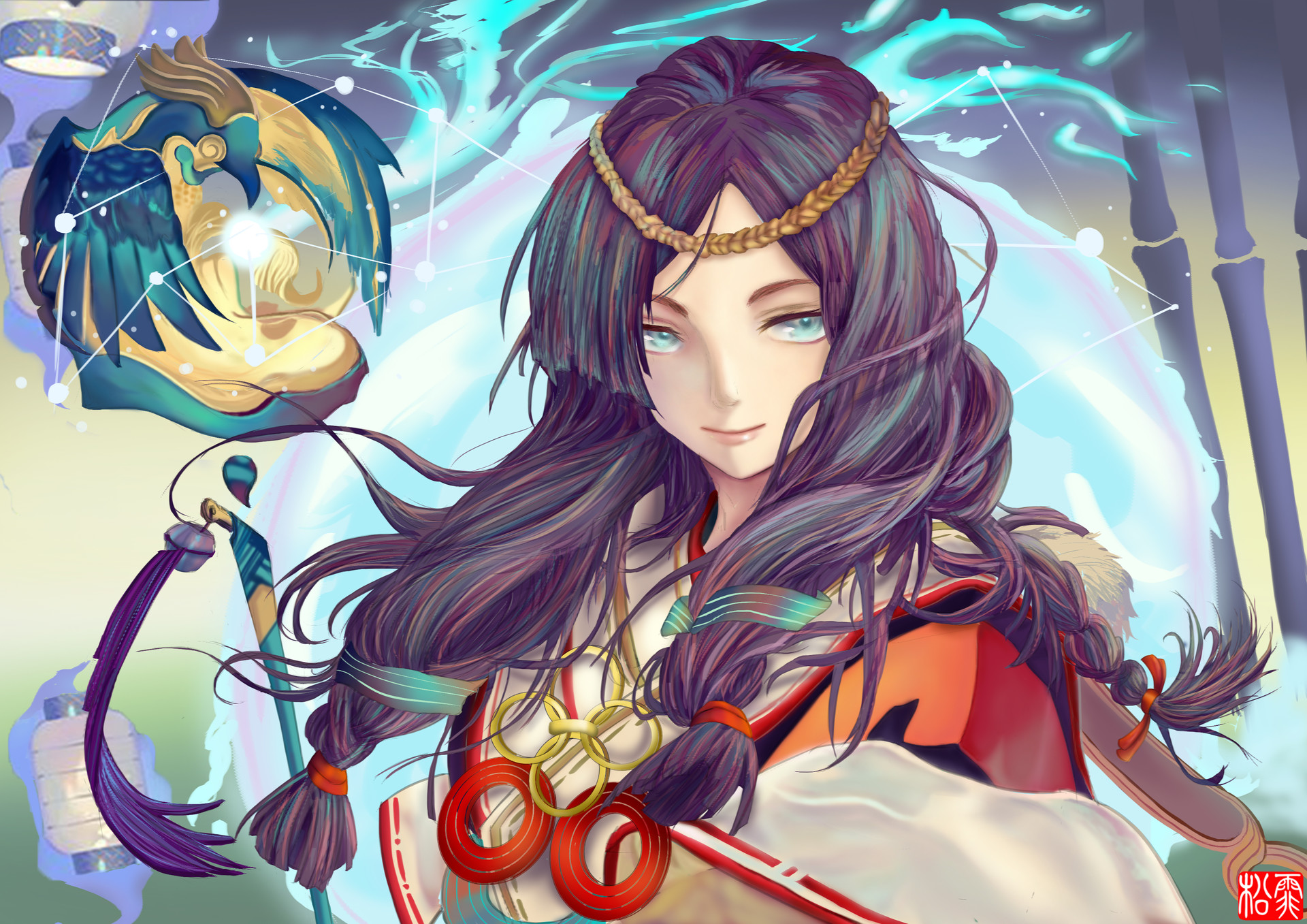 ArtStation - [YAO BIKUNI] 八百比丘尼