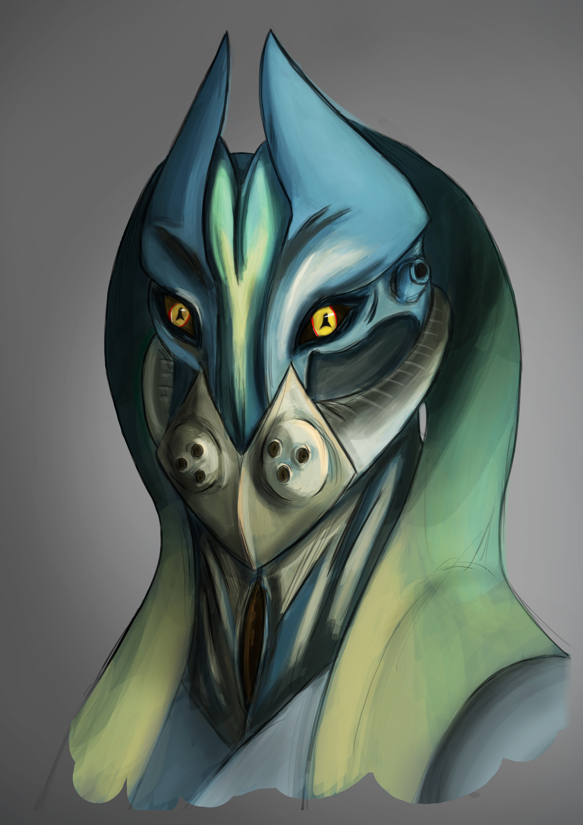 ArtStation - Alien Pilot