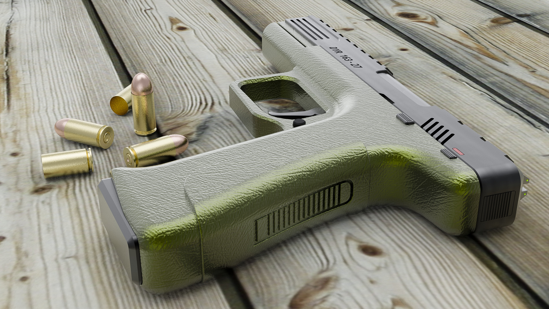 ArtStation - Pistol Design