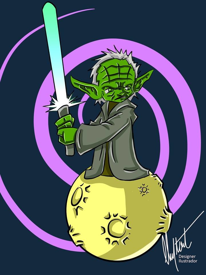 ArtStation - Yoda cartoon