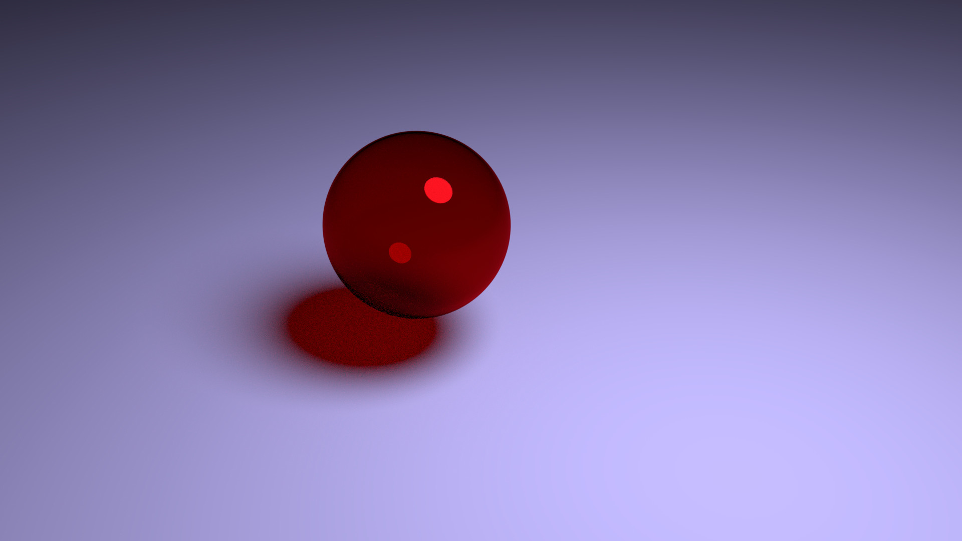 ArtStation - Red Glass Ball