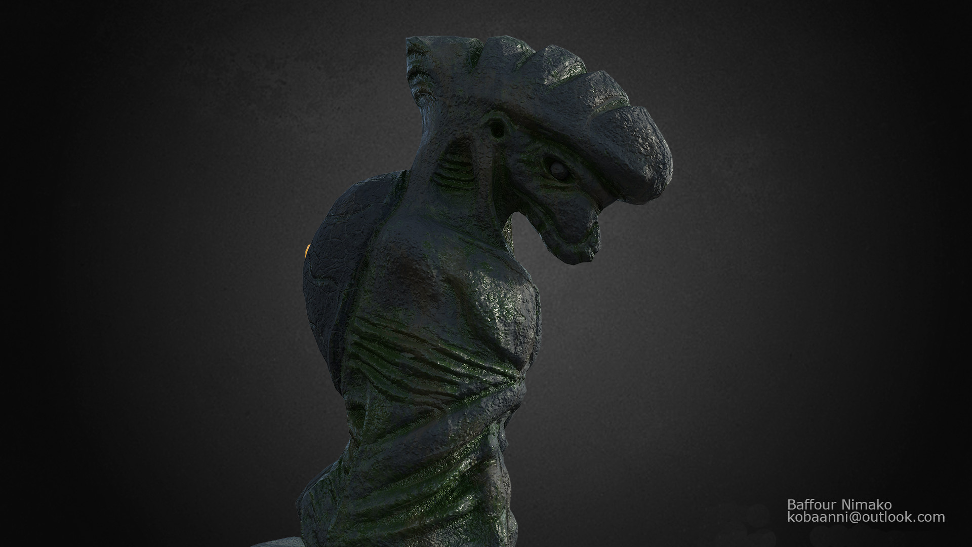 ArtStation - Alien Ancient Statue