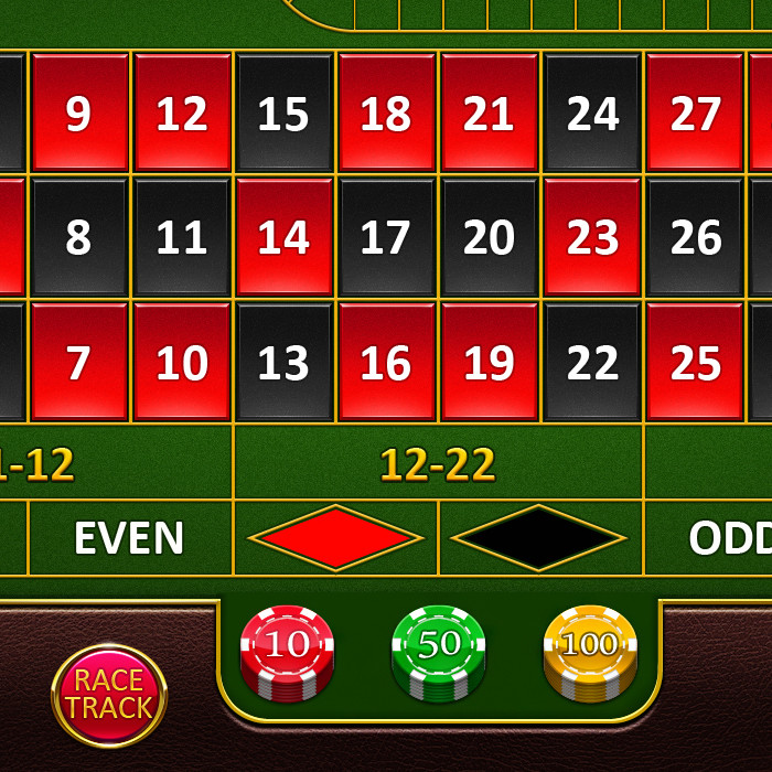 ArtStation - Game Table of Roulette